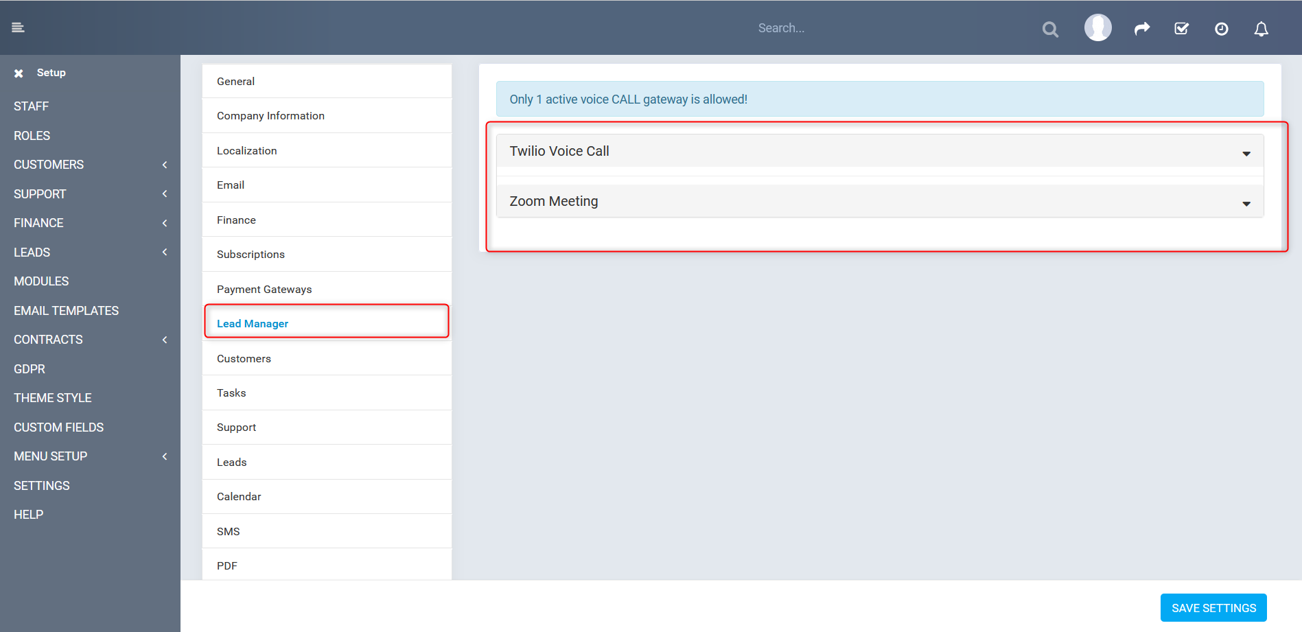 Lead Manager Module for Perfex CRM by zonvoir | CodeCanyon